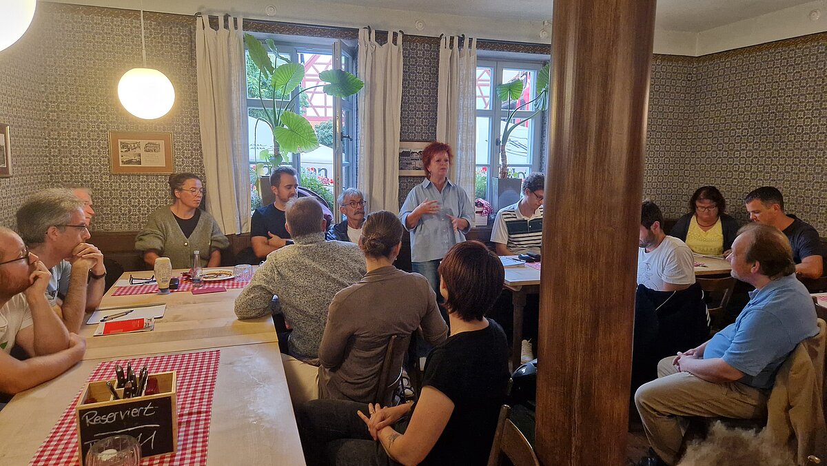 Volles Haus bei „Setz mer uns zamm" in Neustadt/Aisch! - Bündnis 90 ...